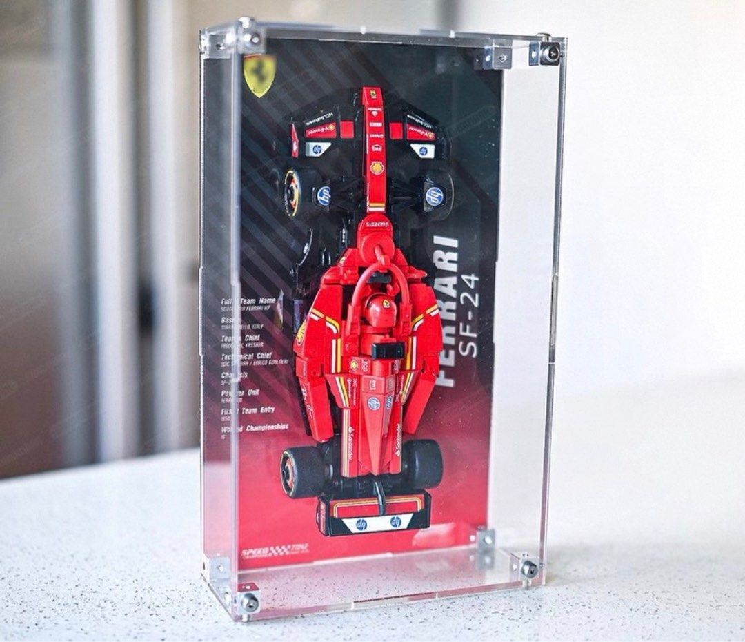 Premium Acrylic Display Case for LEGO Speed Champions F1 Cars - All ...