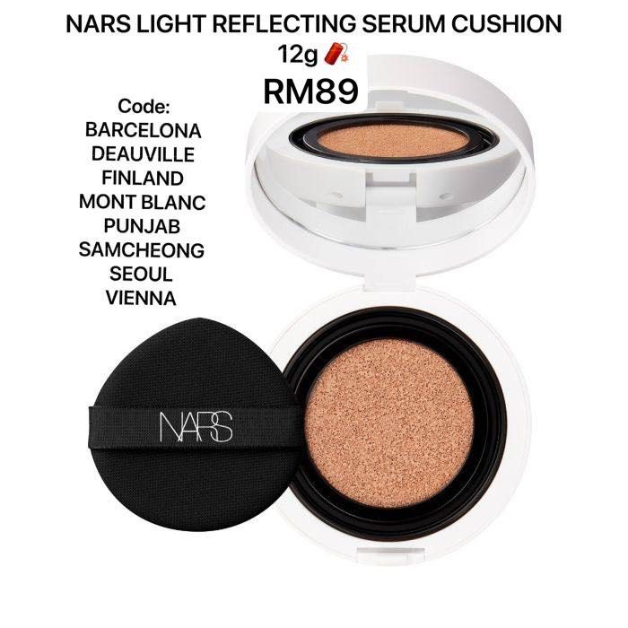 PREORDER NARS Light Reflecting Serum Cushion Foundation, Beauty ...