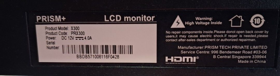 PRISM+ X300 30" Ultrawide Curved Gaming Monitor, Computers & Tech ...