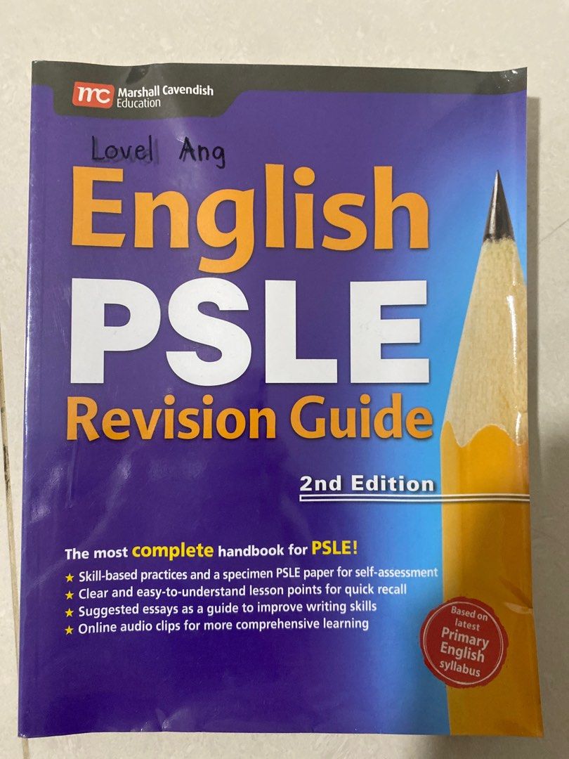 PSLE Science & Mathematics & English Revision Guides, Hobbies & Toys ...