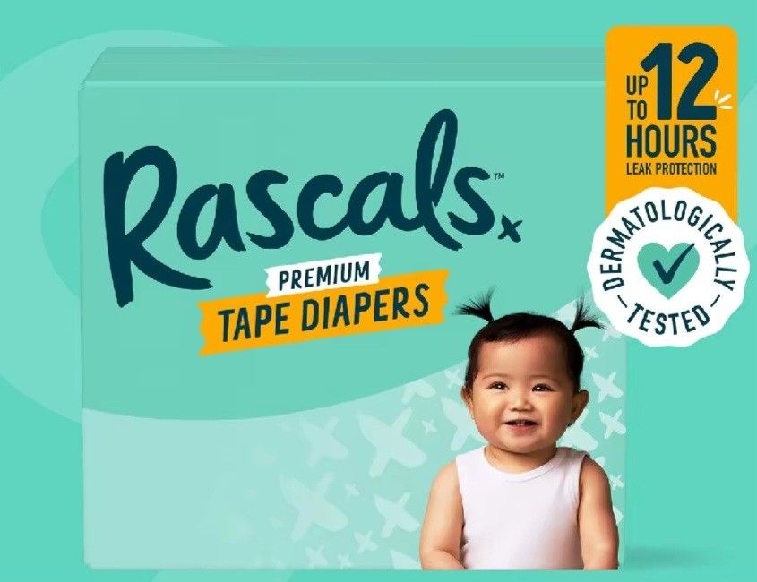 Rascal + Friends Premium Tape Diapers, Babies & Kids, Bathing ...