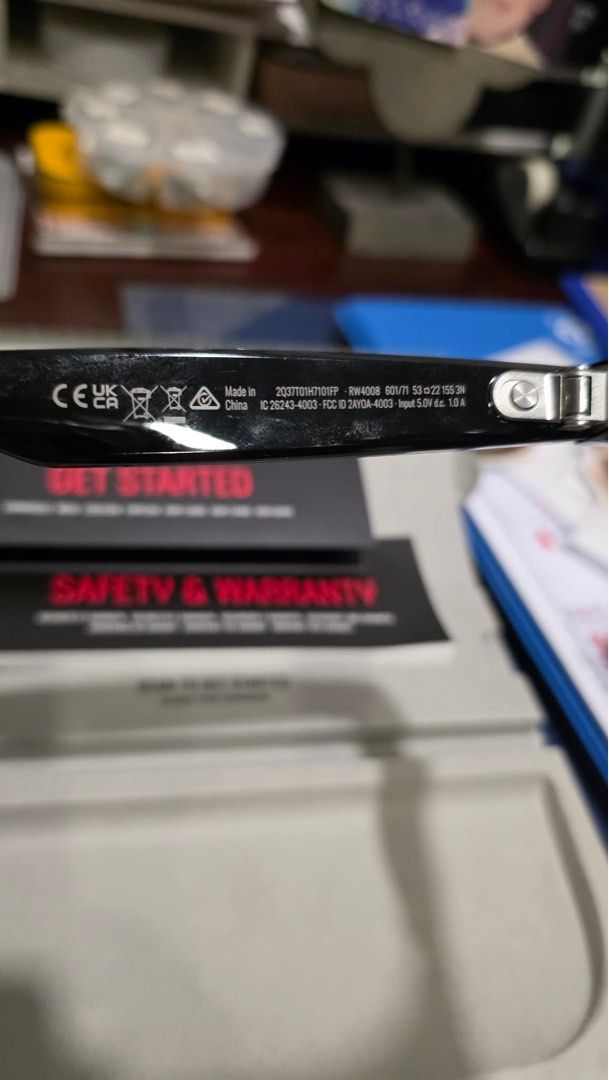 Ray-Ban Meta Wayfarer Smart Glasses 1, Men's Fashion, Watches ...