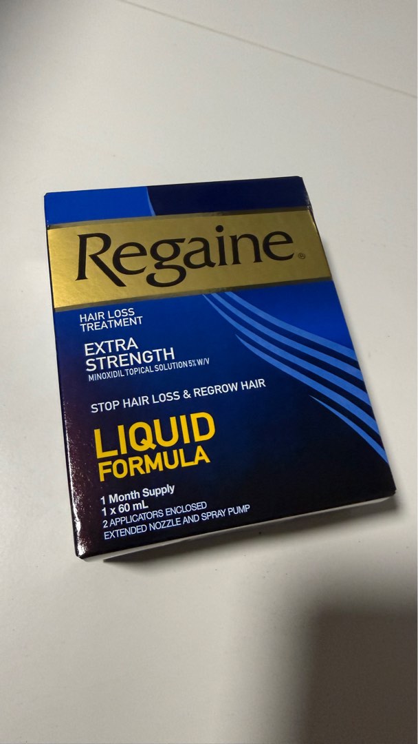 Regaine Extra Strength Liquid Formula, Beauty & Personal Care, Hair ...