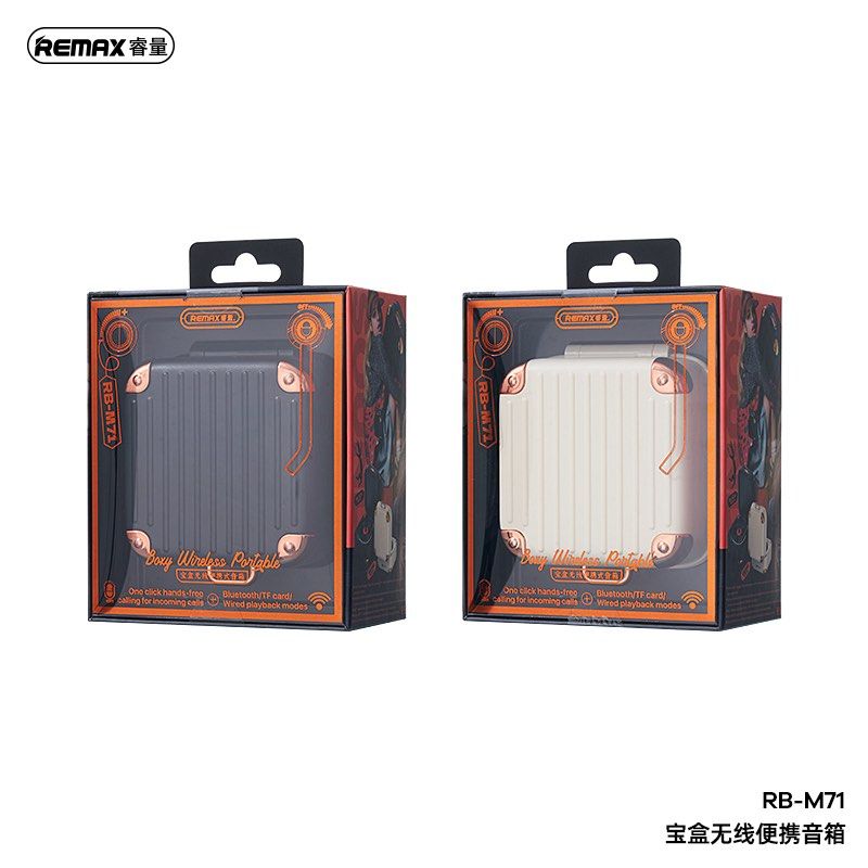 Remax RB-M71 Treasure Box Wireless Portable Speaker, Audio, Soundbars ...