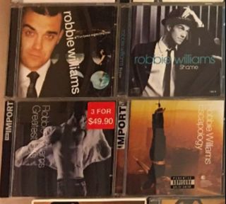 Robbie Williams UK #1 Bundle Total 5CD, Hobbies & Toys, Music & Media ...