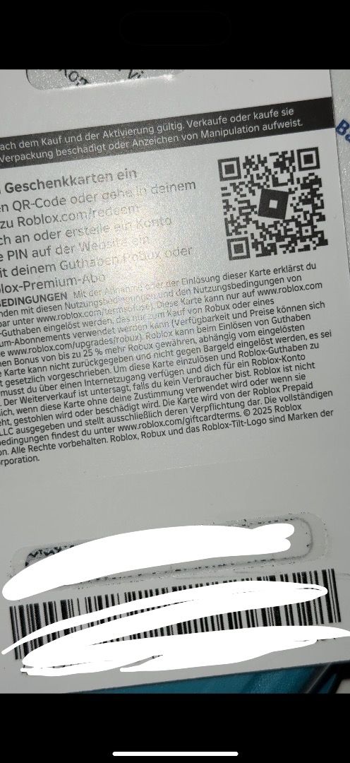 Roblox Gift Card - €10 (800 Robux) Code only, Video Gaming, Gaming ...