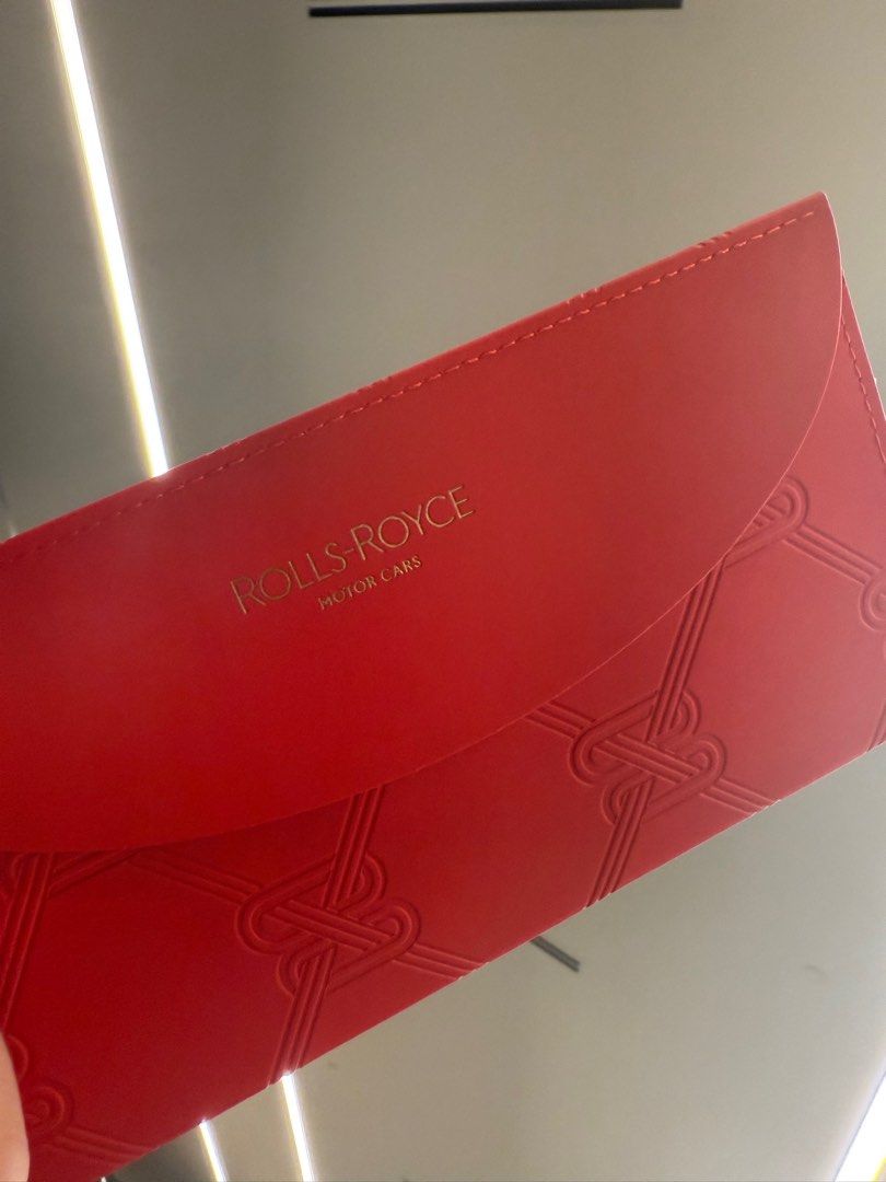 Rolls-Royce Red Packet, Luxury, Accessories on Carousell