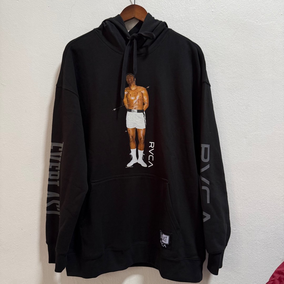 Rvca x Everlast x Muhammad Ali, Men's Fashion, Tops & Sets, Hoodies on ...