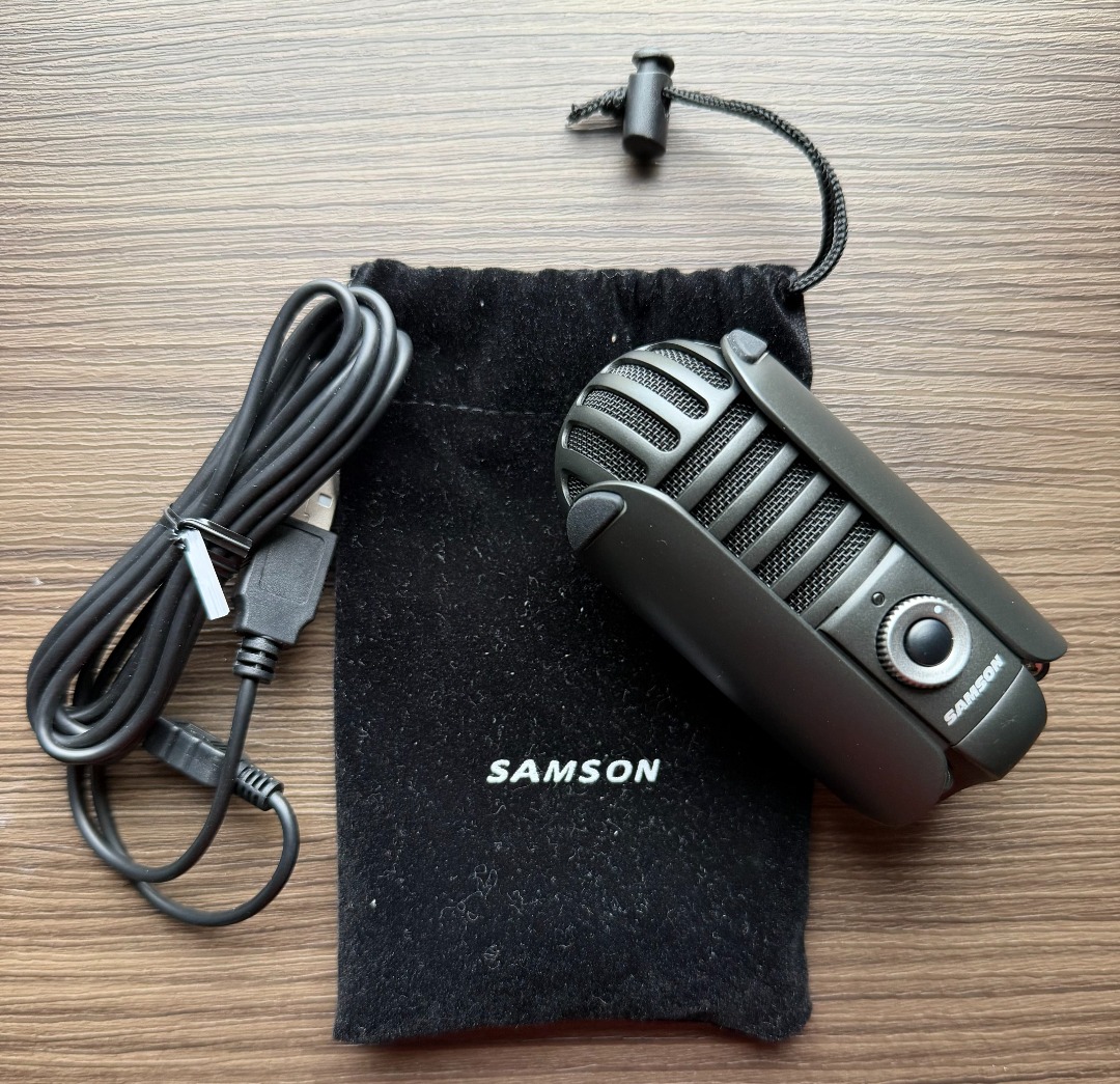 Samson Meteor Mic USB Studio Microphone, Audio, Microphones on Carousell