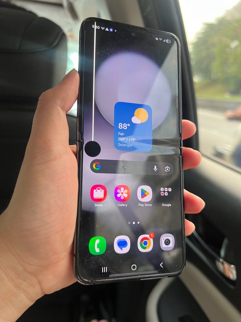 Samsung Flip 5 8/256 GB line and dot, Mobile Phones & Gadgets, Mobile ...