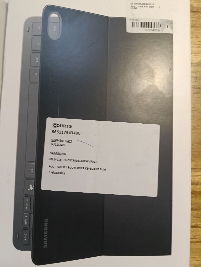 Samsung Galaxy Tab S11 plus Book Cover Keyboard Slim, Mobile Phones ...