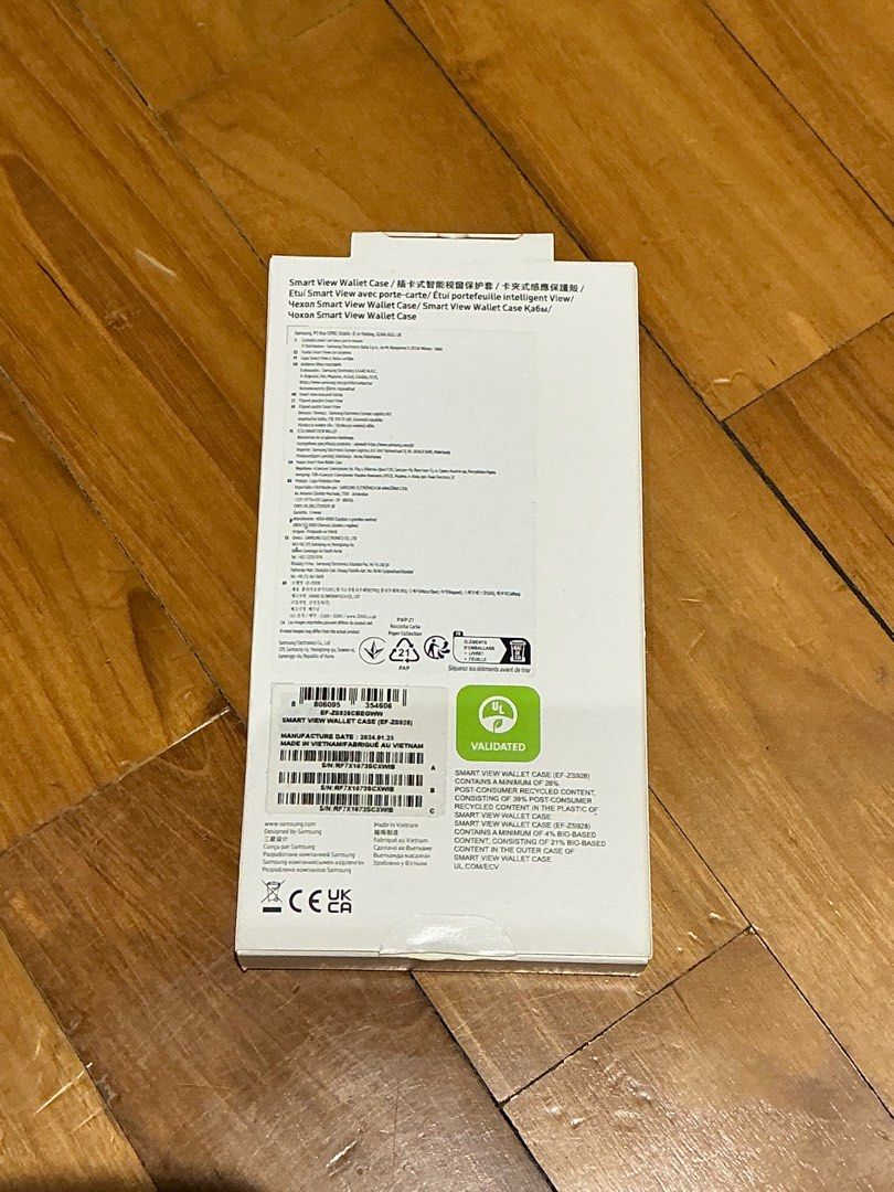 Samsung S24 Ultra Smart View Wallet Case - Black, Mobile Phones ...