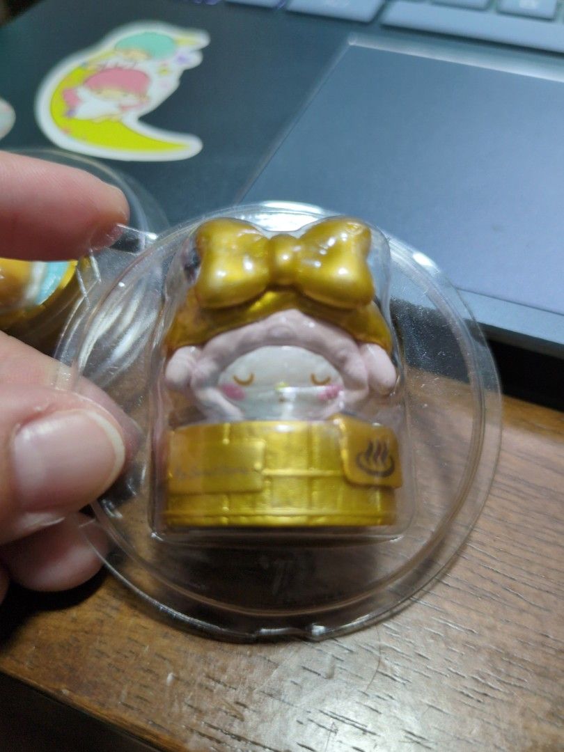 Sanrio blind bag Figures（Gold), Hobbies & Toys, Toys & Games on Carousell