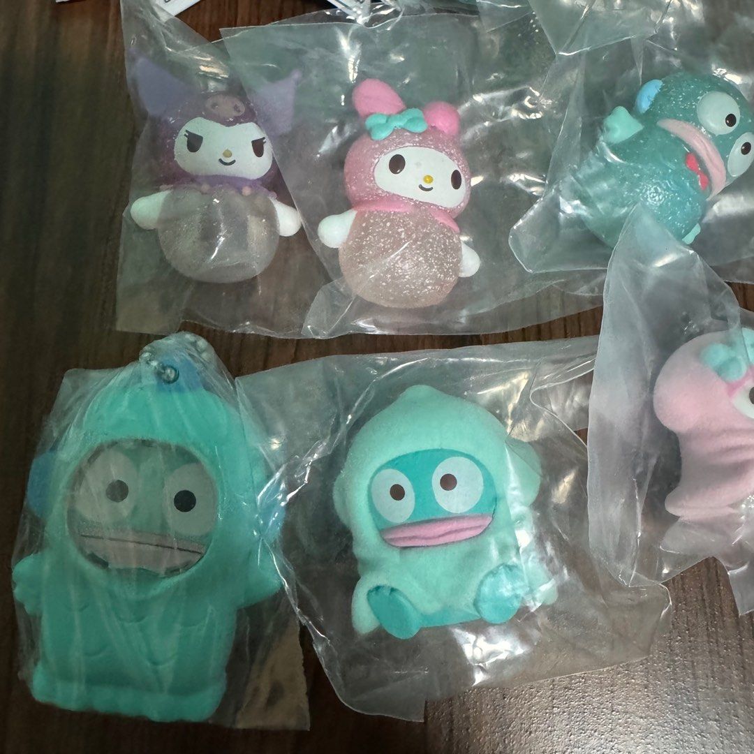 Sanrio Candy Doll Gashapon Figures - Kuromi Melody Hangyodon, Hobbies ...