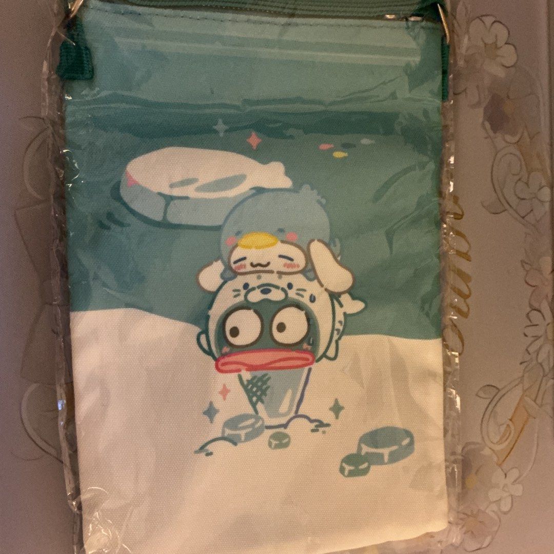 Sanrio Hangyodon Pouch - Brand New, Women's Fashion, Bags & Wallets ...