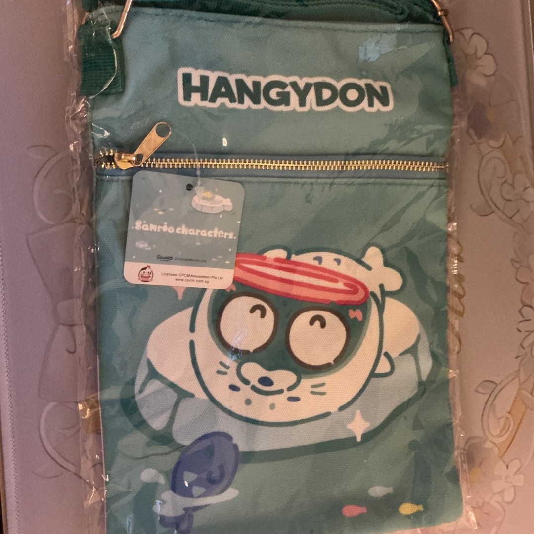 Sanrio Hangyodon Pouch - Brand New, Women's Fashion, Bags & Wallets ...
