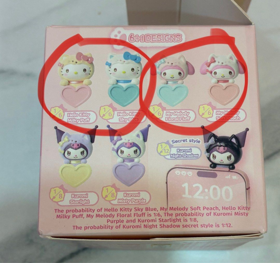 sanrio kitten hippers my melody hello kitty, Hobbies & Toys, Toys ...