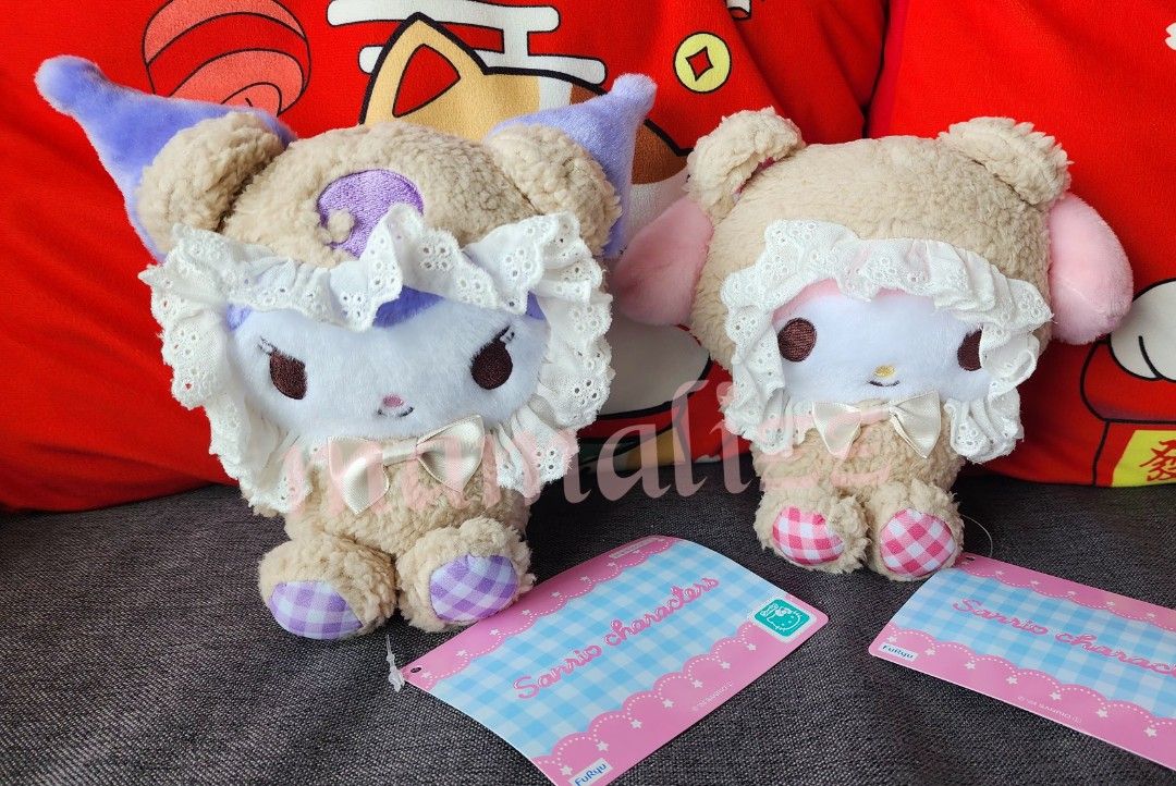 Sanrio My Melody & Kuromi Plush Toy, Hobbies & Toys, Toys & Games on ...