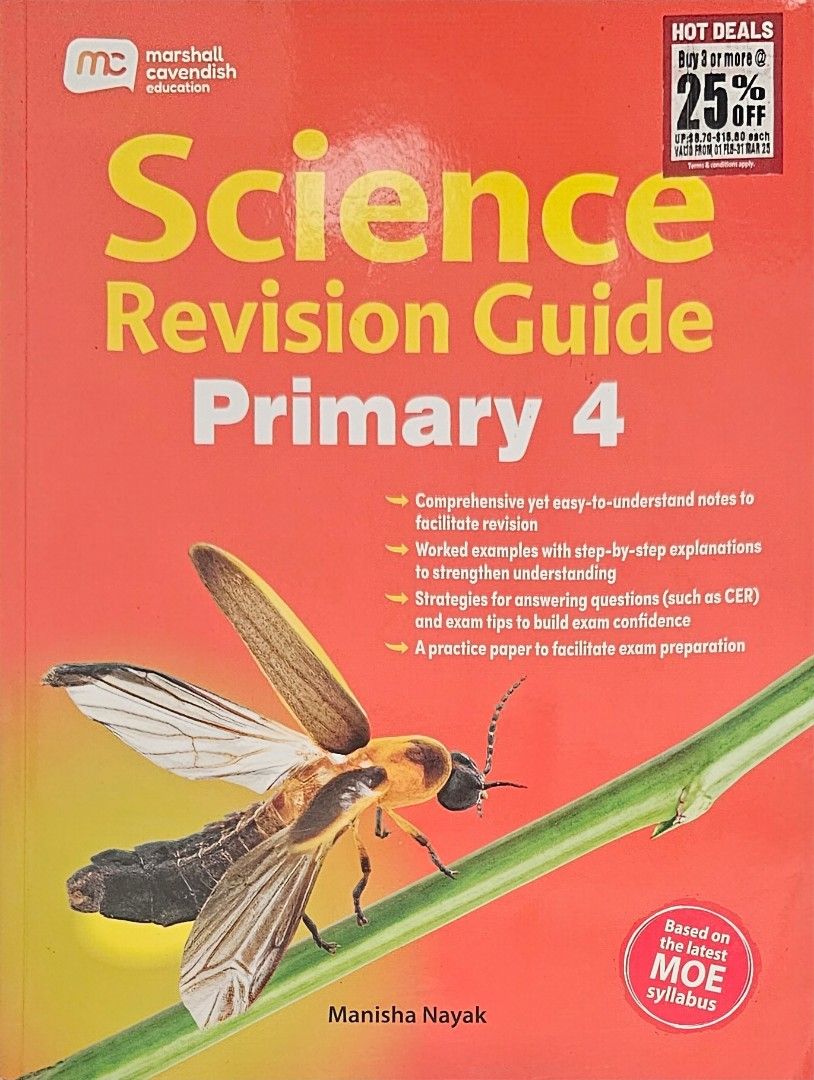 Science Revision Guide Primary 4, P 4, Hobbies & Toys, Books ...