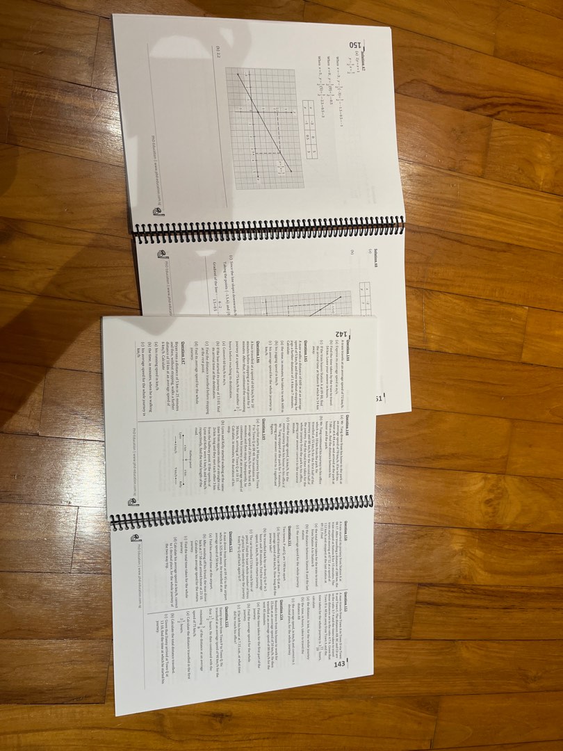 Secondary 1 Mathematics Exam Package - Solutions & Questions Booklet ...