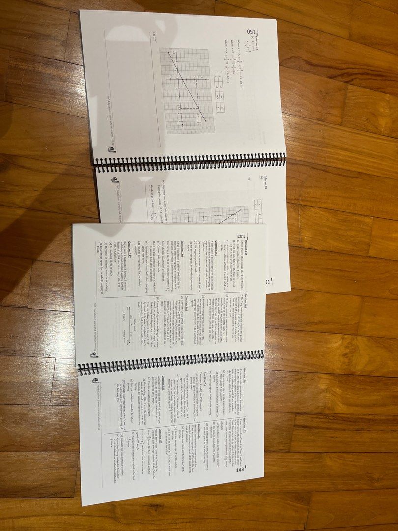 Secondary 1 Mathematics Exam Package - Solutions & Questions Booklet ...