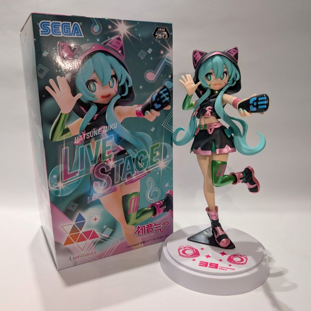 SEGA Hatsune Miku Live Stage Luminasta Figure, Hobbies & Toys, Toys ...