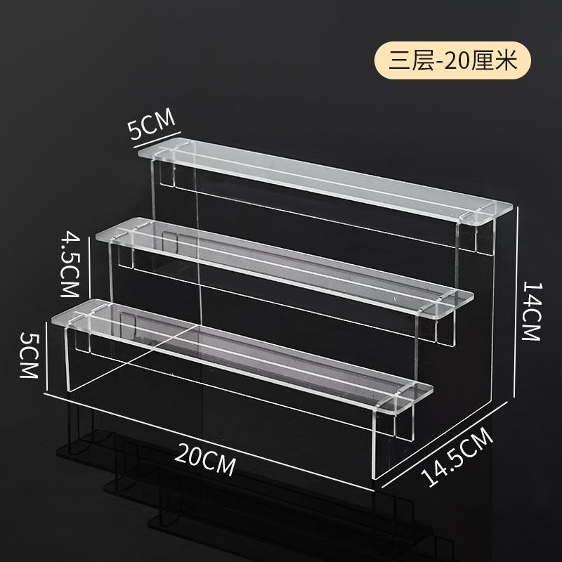 *SG Stock* 20cm-3 Tiers Blind Box Display Rack Makeup Rack Makeup ...