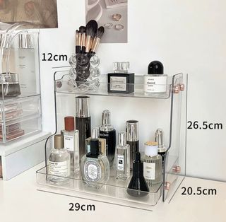*SG Stock* 5-Slots Perfume Holder Perfume Rack Perfume Stand Skincare ...