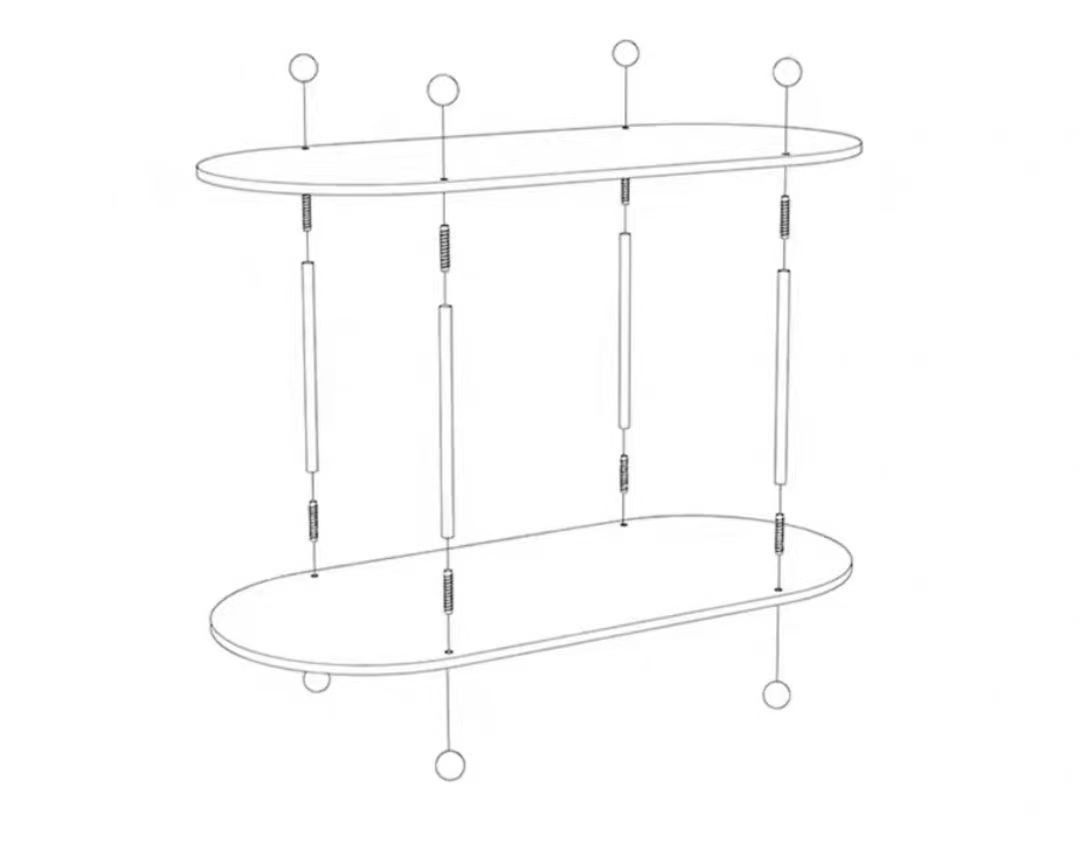 *SG Stock* 3-Tiers-CURVED (40*15*35) Perfume Organizer Rack Desk Rack ...