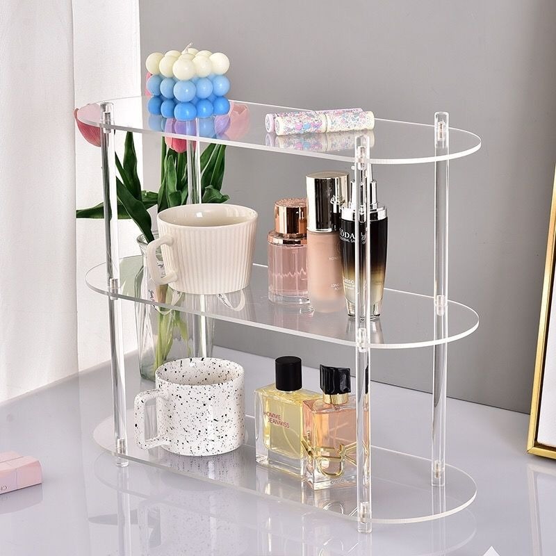 *SG Stock* 3-Tiers-CURVED (40*15*35) Perfume Organizer Rack Desk Rack ...