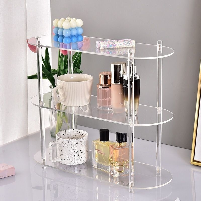 *SG Stock* 3-Tiers-CURVED (40*15*35) Perfume Organizer Rack Desk Rack ...