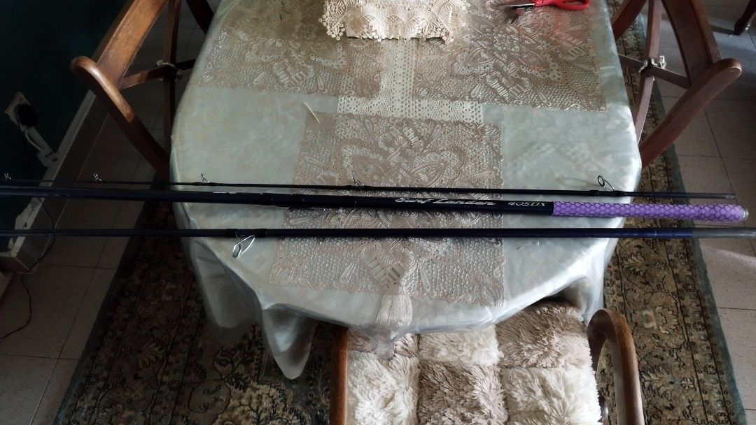 Shimano Surf Lander 405DX Fishing Rod, Sports Equipment, Fishing on ...