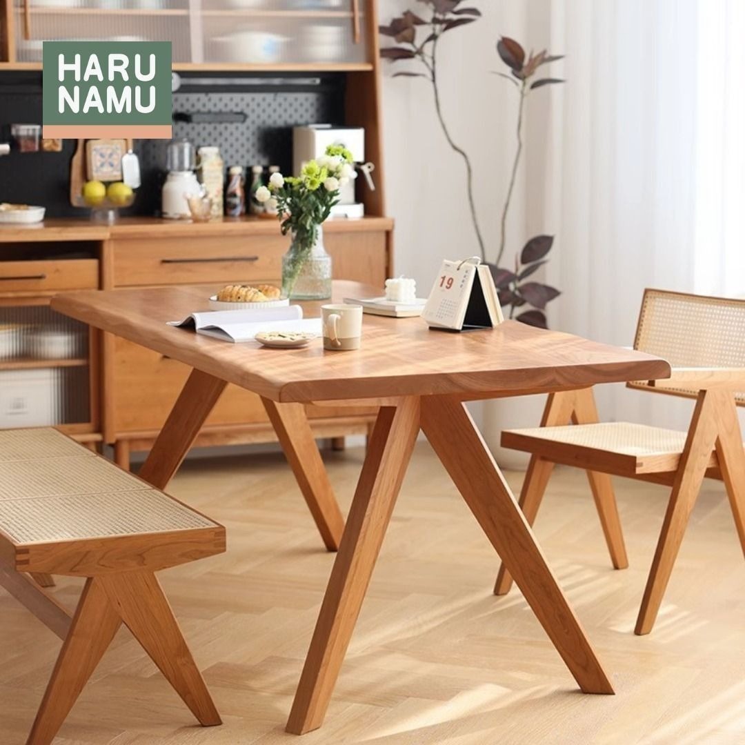 SHIZEN Solid Wood Table, Furniture & Home Living, Furniture, Tables ...