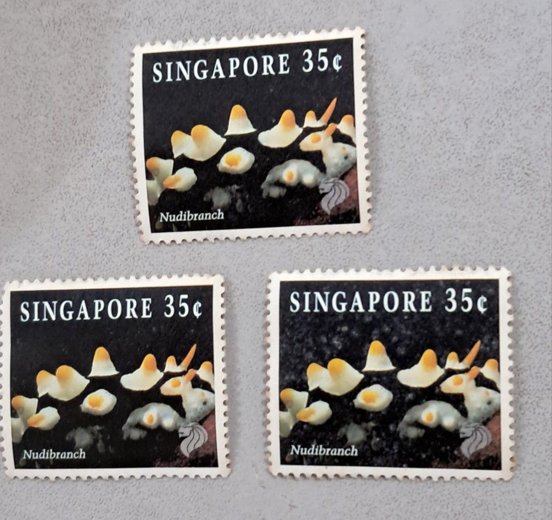 Singapore 35c Nudibranch Stamps, Hobbies & Toys, Memorabilia ...