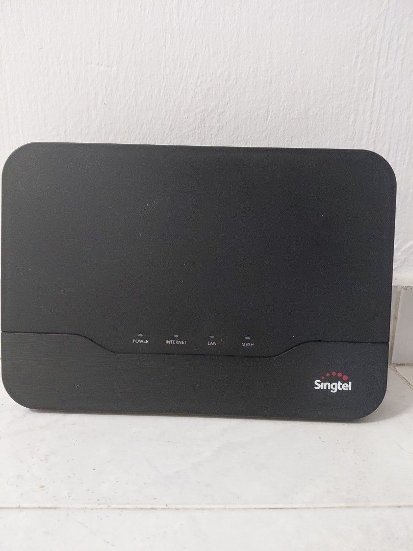 Singtel Fibre Home Router, Computers & Tech, Parts & Accessories ...