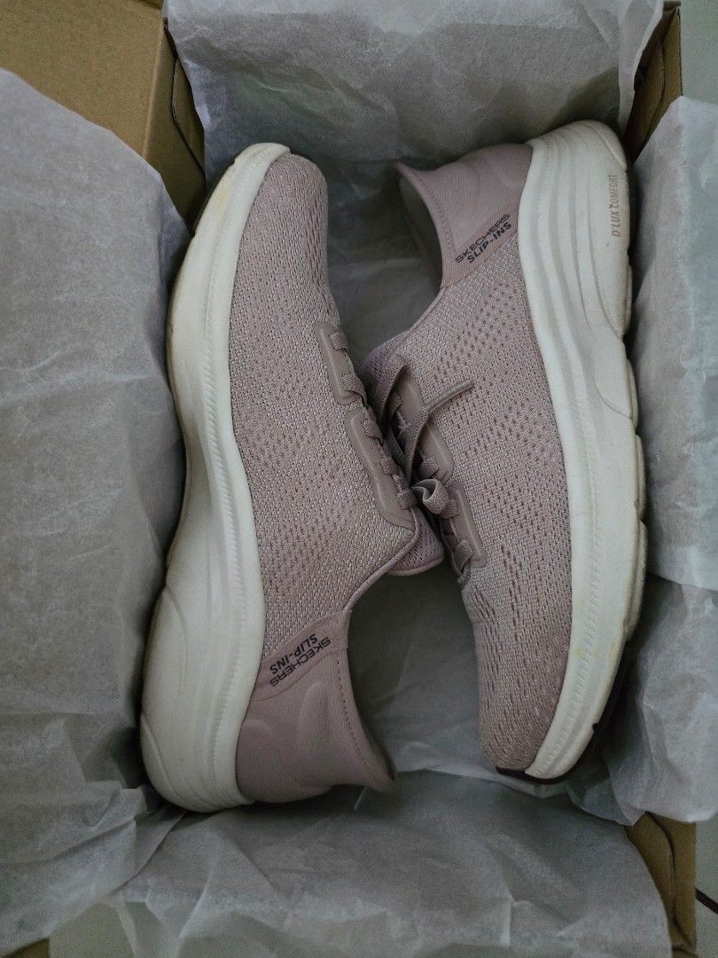 Skechers Hands Free Slip-ins Relaxed Fit Sneakers, Women's Fashion ...