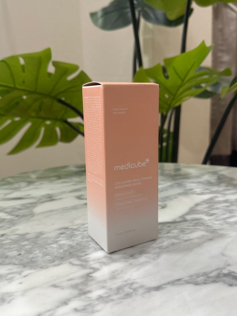 Skincare Medicube [Collagen Milk Toning Wrapping Mask], Beauty ...