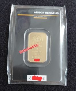 Argor-Heraeus 100g Gold Bar, Hobbies & Toys, Memorabilia & Collectibles ...
