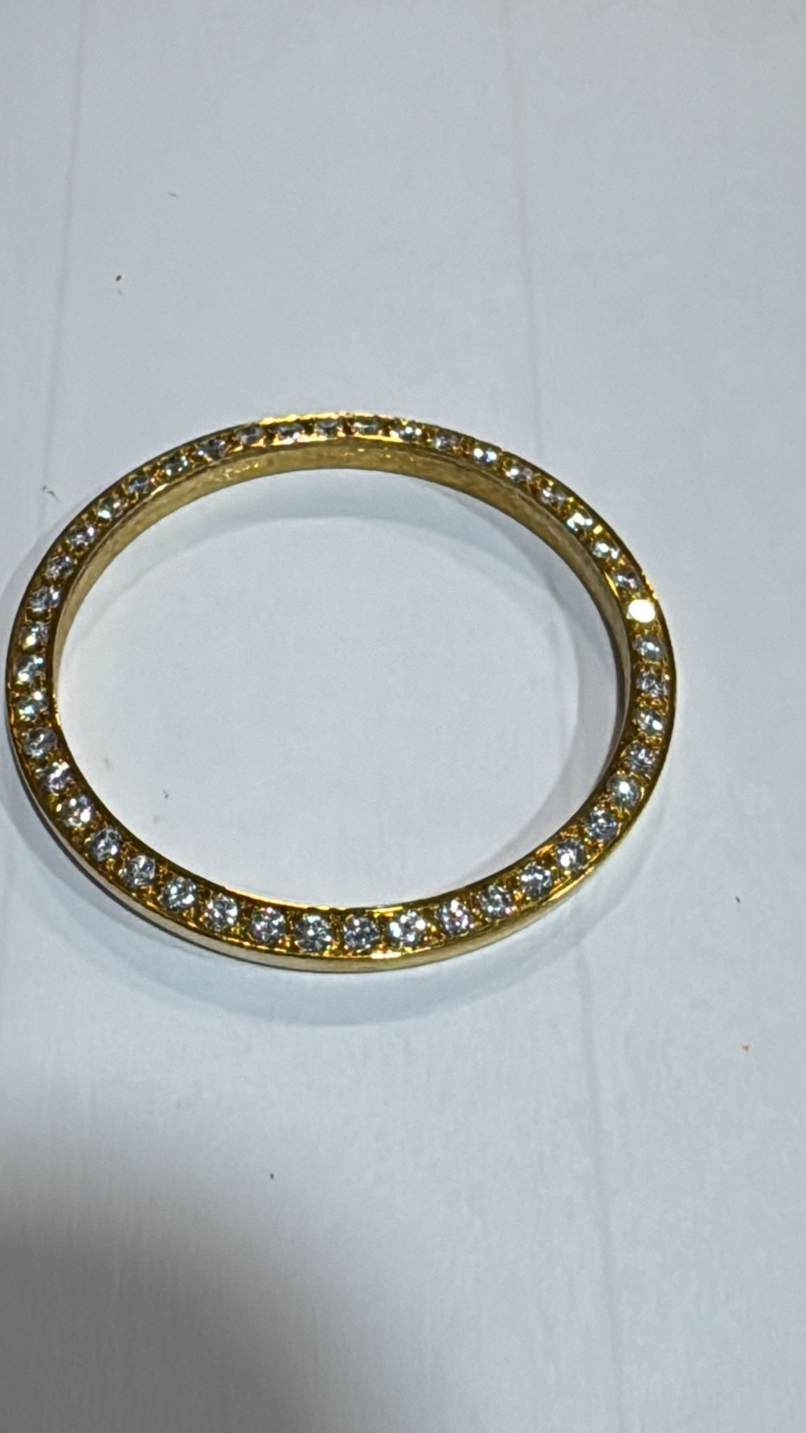 Solid Gold Diamond Bezel for Rolex Datejust 36, Luxury, Watches on ...