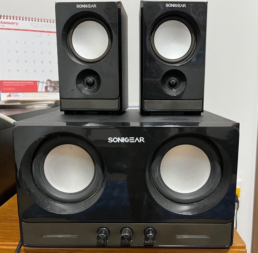 SonicGear Speaker System, Audio, Soundbars, Speakers & Amplifiers on ...