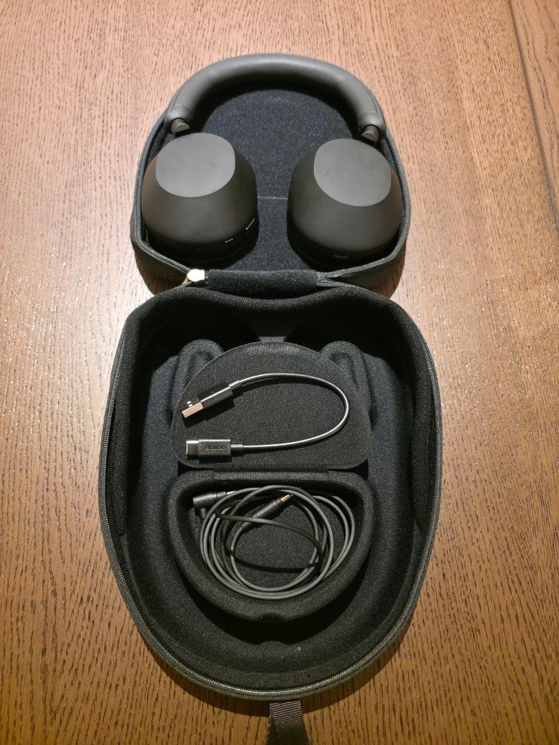 Sony WH-1000XM5 Wireless Noise Cancelling Headphones, Audio, Headphones ...