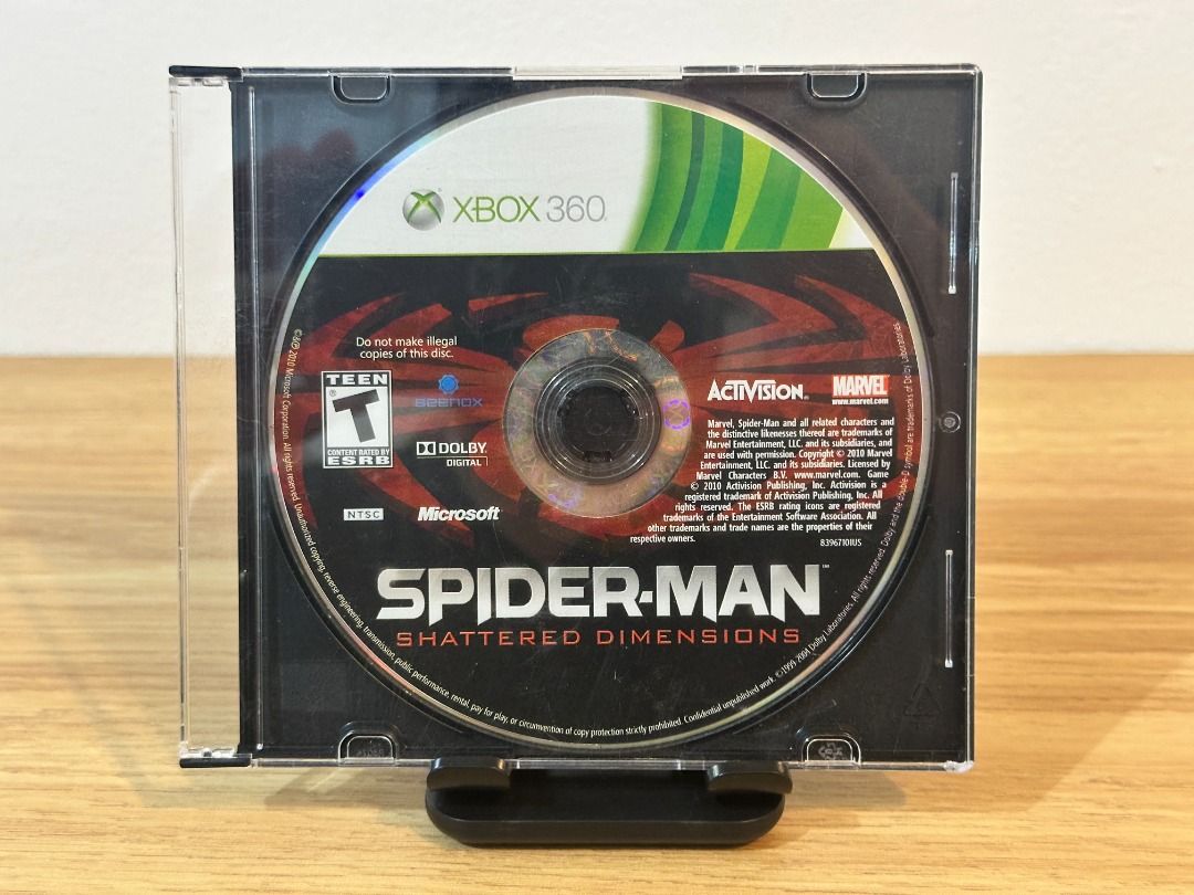 Spiderman: Shattered Dimensions for Xbox 360 (X360) CIB, Video Gaming ...
