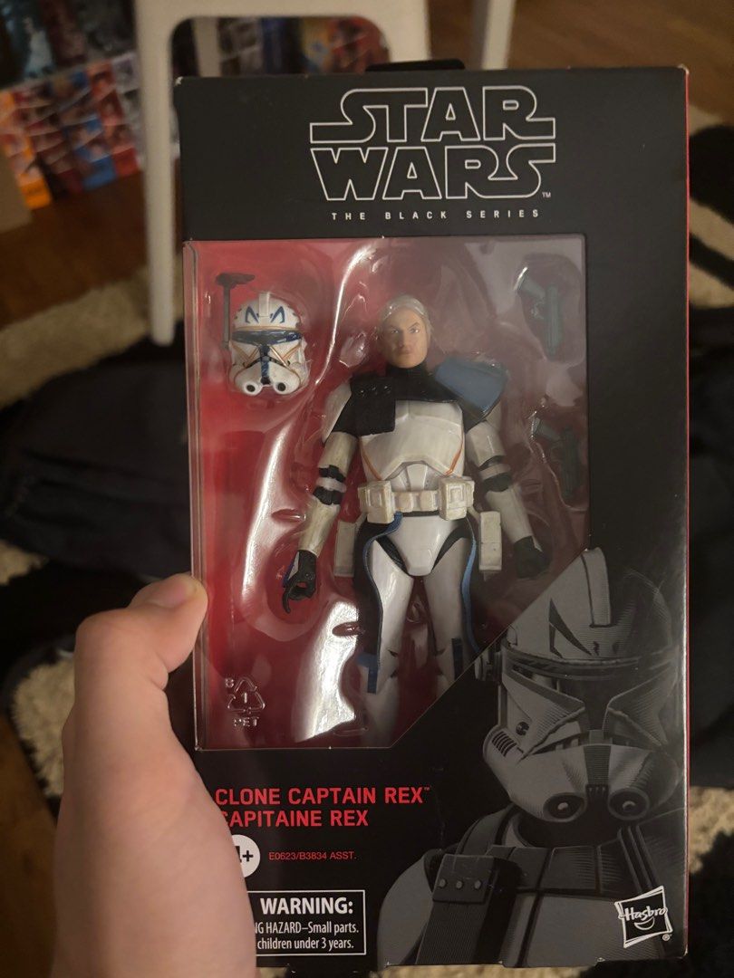 Star Wars Black Series Clone Captain Rex, Hobbies & Toys, Toys & Games ...