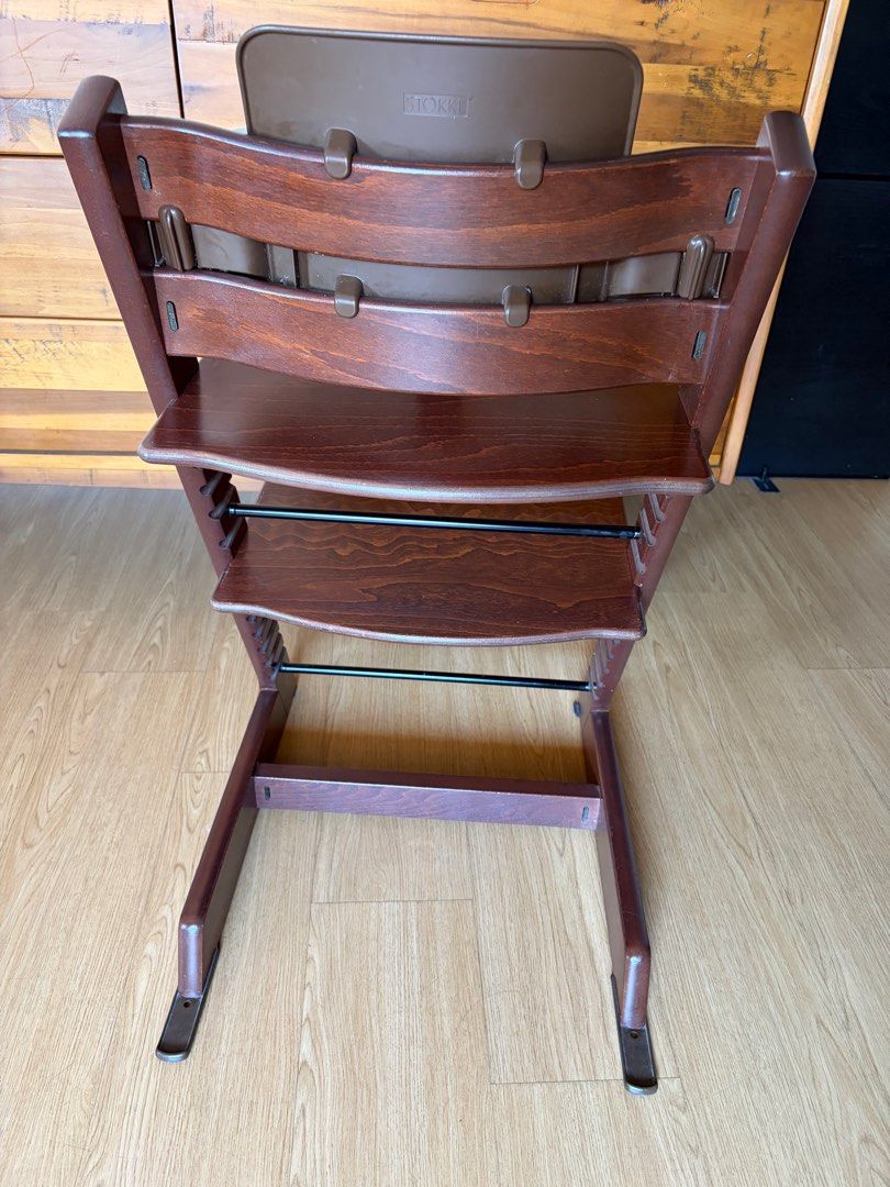 Stokke Tripp Trapp High Chair - Walnut, Babies & Kids, Nursing ...