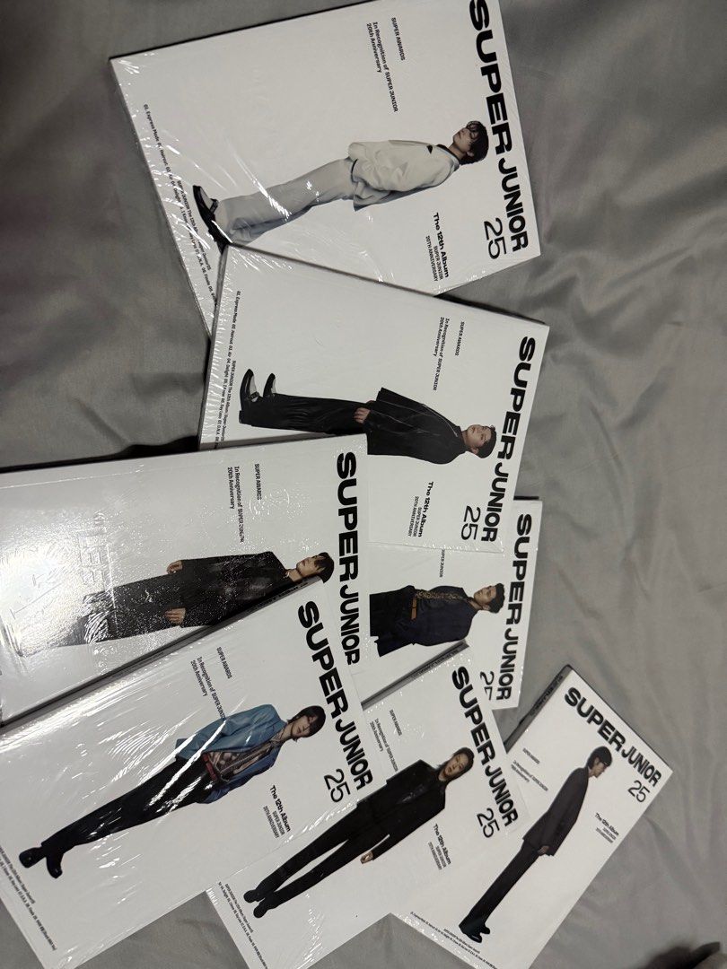 Super Junior 25th Anniversary Album, Hobbies & Toys, Memorabilia ...