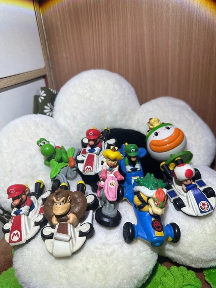 Super Mario Cart / Party : Car Hard Toys Bundle [Super Mario, Luigi ...