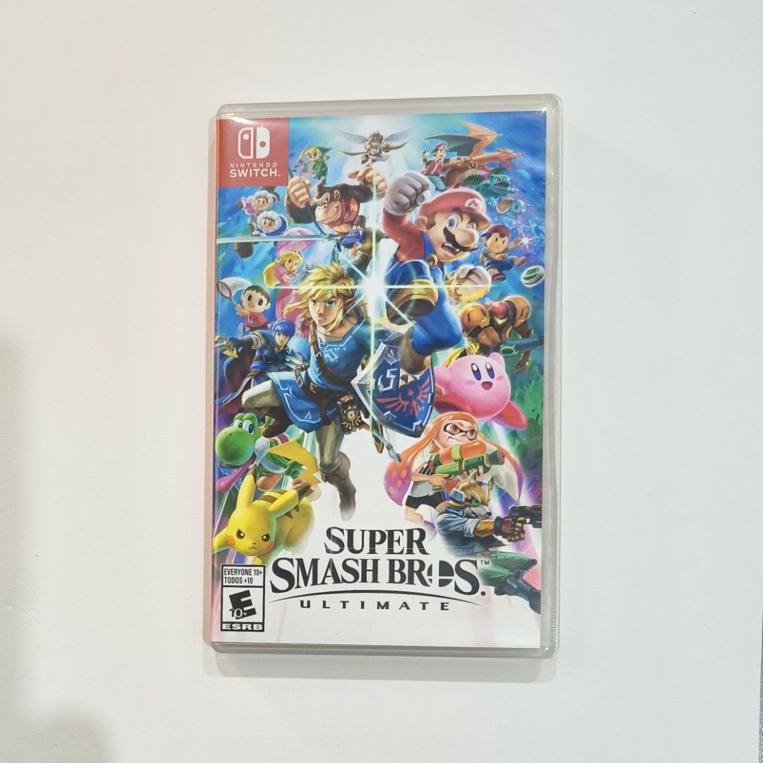 Super Smash Bros Ultimate Nintendo Switch Game Card, Video Gaming ...