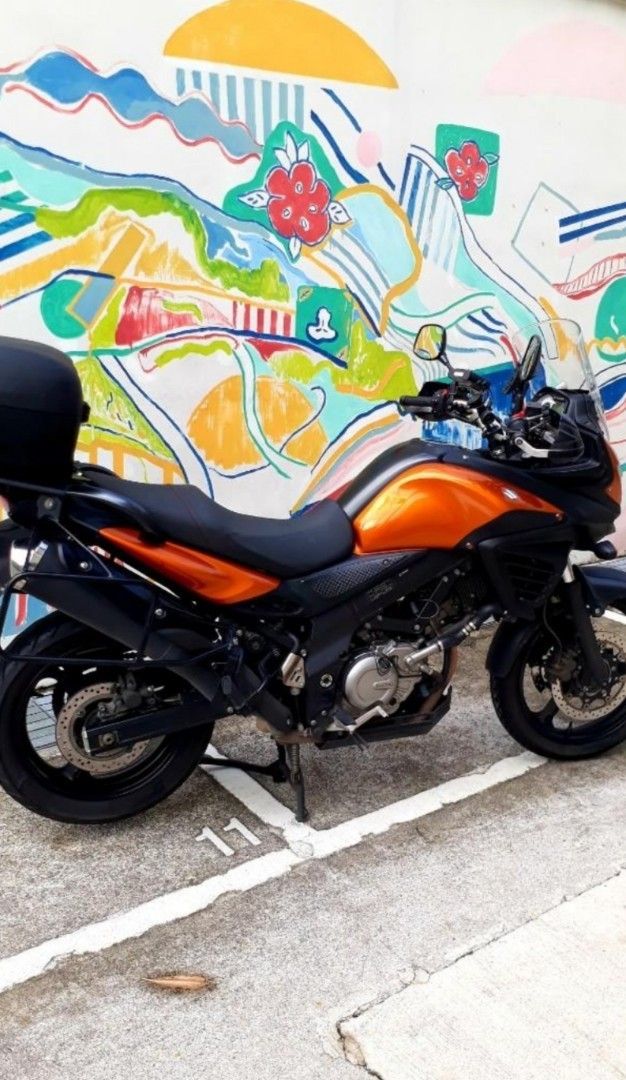 Suzuki VSTROM 650, Motorcycles, Motorcycles for Sale, Class 2 on Carousell