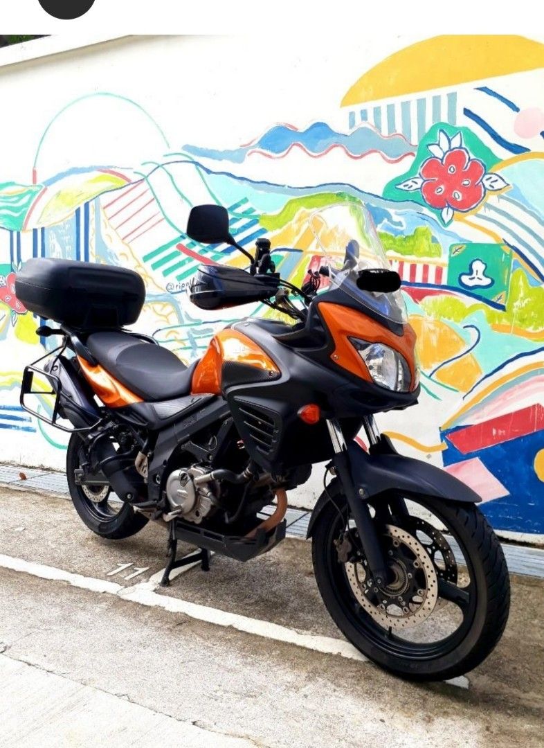 Suzuki VSTROM 650, Motorcycles, Motorcycles for Sale, Class 2 on Carousell