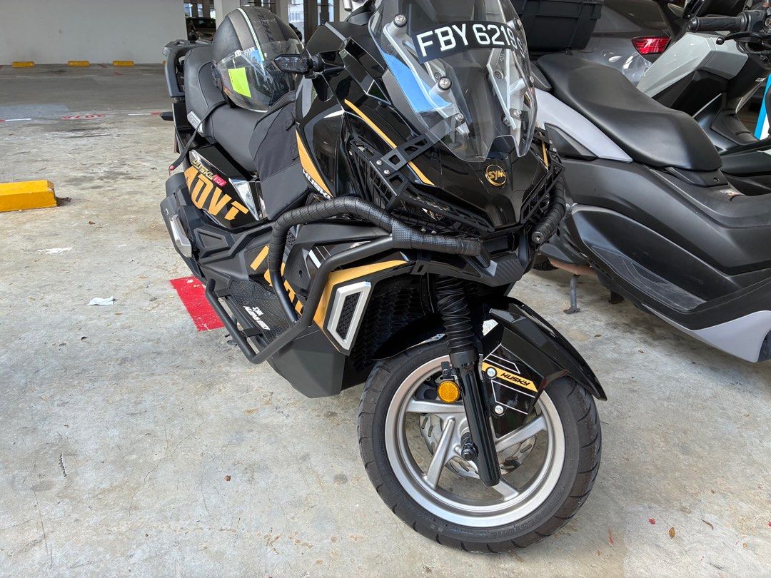 SYM Husky 150 CrashBar, Motorcycles, Motorcycles for Sale, Class 2B on ...